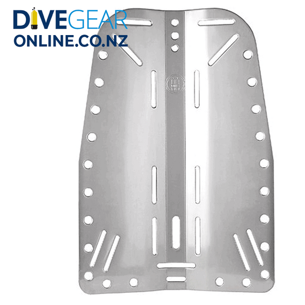Aluminium Backplate | OMS | Tech Diving | www.divegearonline.co.nz ...