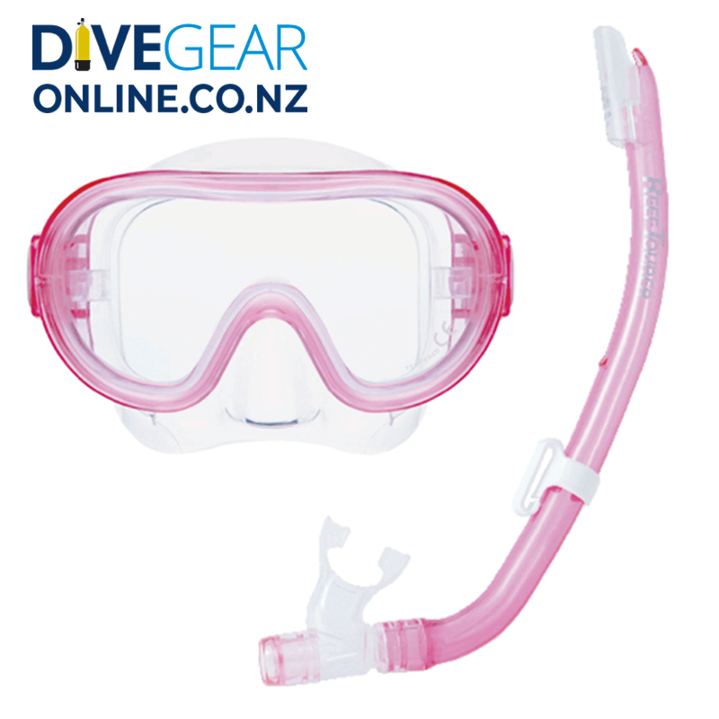 Kids mask|Youth Mask and Snorkel Set|Reef Tourer|divegearonline.co.nz – Dive Gear Online